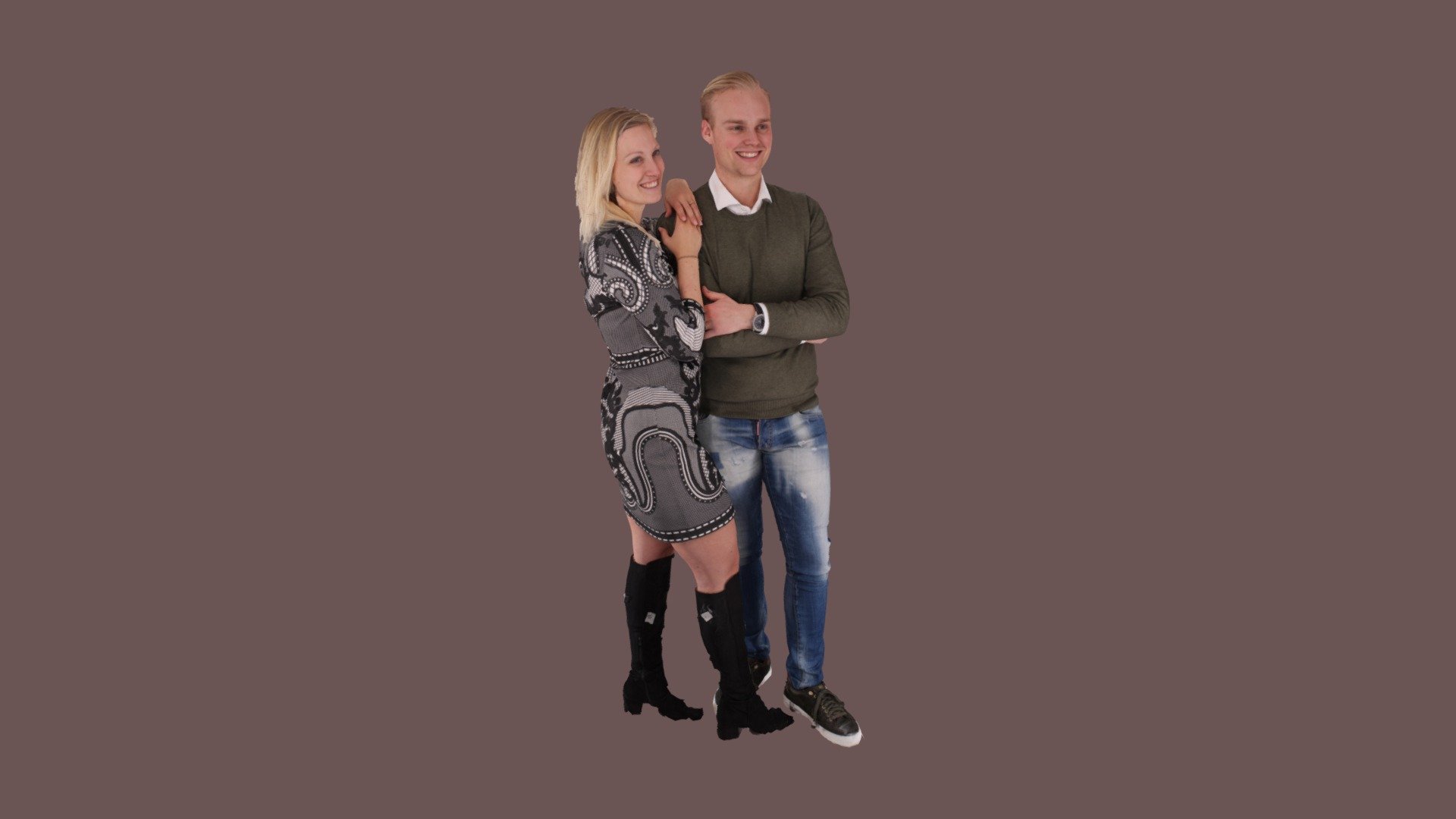Arend-en-barbara - 3D model by Yvobri [8324fbf] - Sketchfab