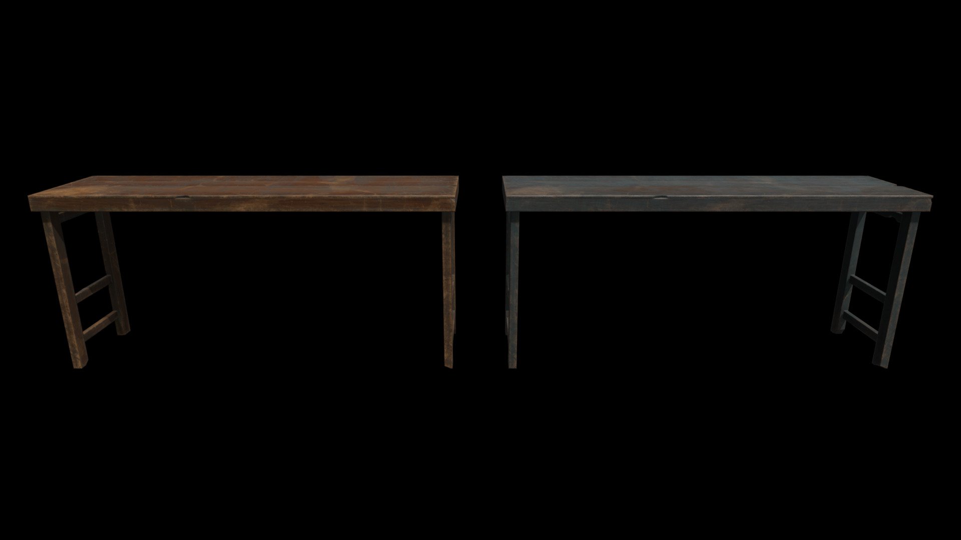 Old Table - Download Free 3D model by Caxtor [83263d9] - Sketchfab