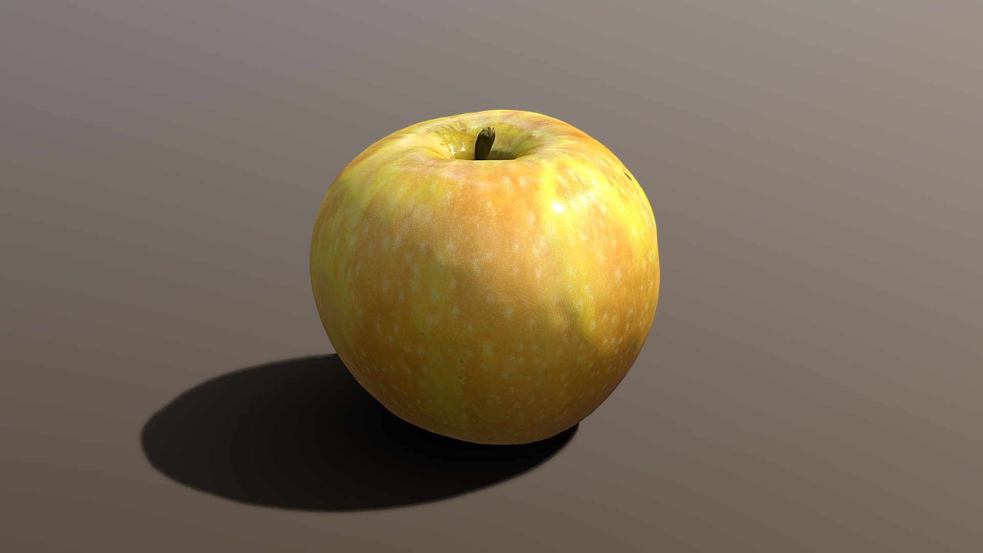 Golden Apple - Buy Royalty Free 3D model by Cakesburg Premium 3D Cake ...