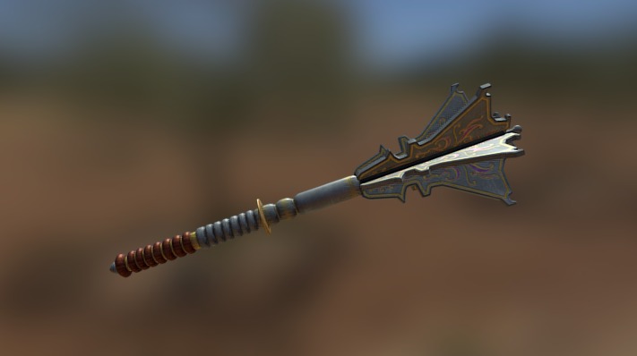 Ornate Mace - 3D model by Ragged Jack Scarlet (@RockyCoppersmith ...