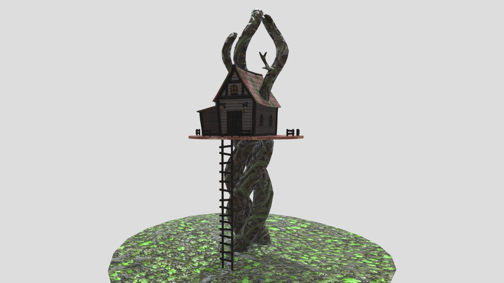 Treehouse_Redo_2 - 3D model by Julie Agerbeek (@julieagerbeek) [832977e ...