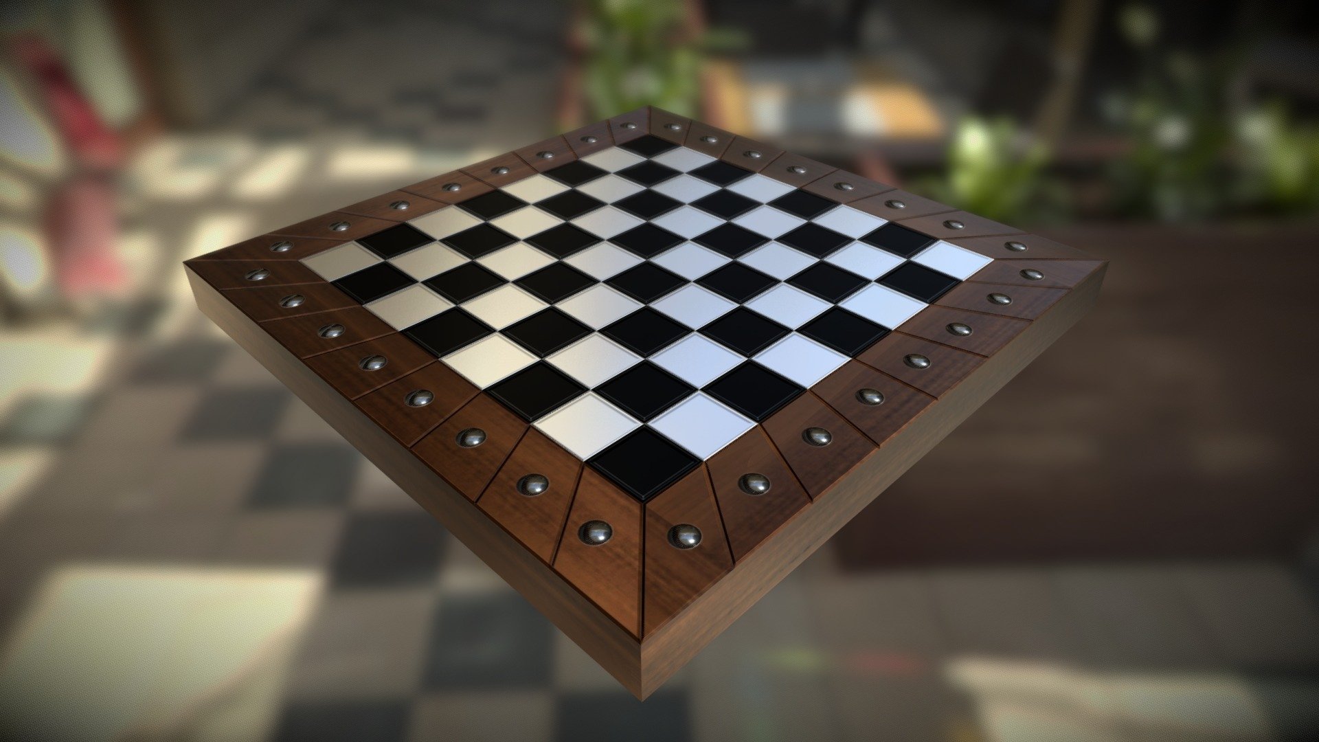 Chess Board - 3D model by VanGX [832b589] - Sketchfab