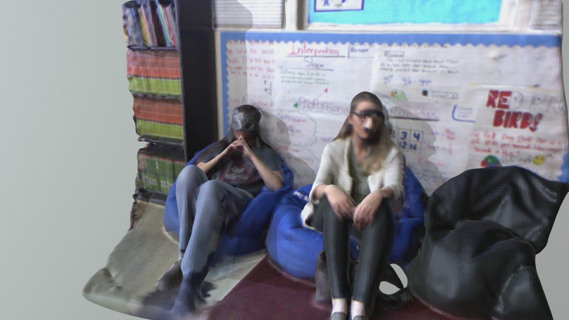 CSUB and Emerson Middle School Students Scan 3 - 3D model by Dr. Eddie ...
