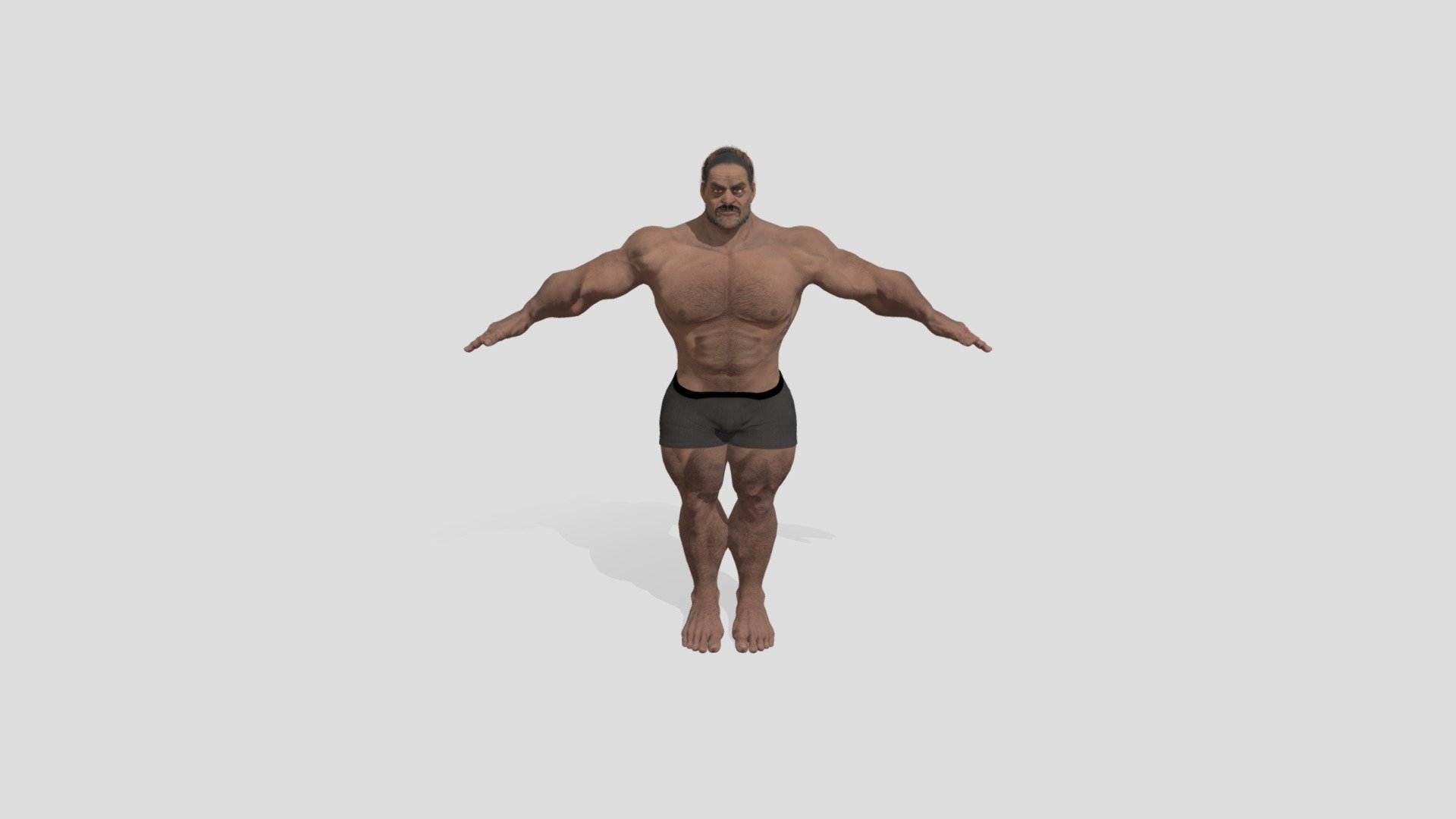 Strong_male - 3D model by baaszunnaiyyer [832c12e] - Sketchfab