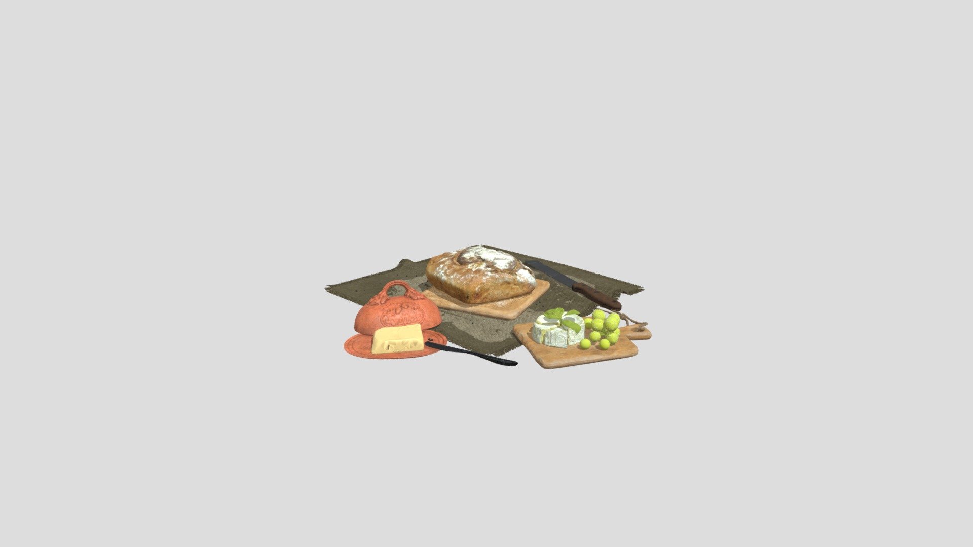 food set 15 AM217 Archmodel - Buy Royalty Free 3D model by Evermotion ...