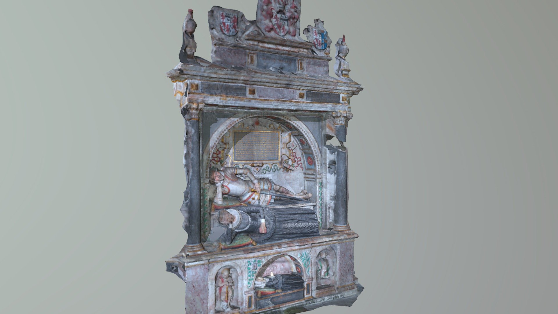Sir George St Paul's monument, Snarford, UK - 3D model by obscure ed ...