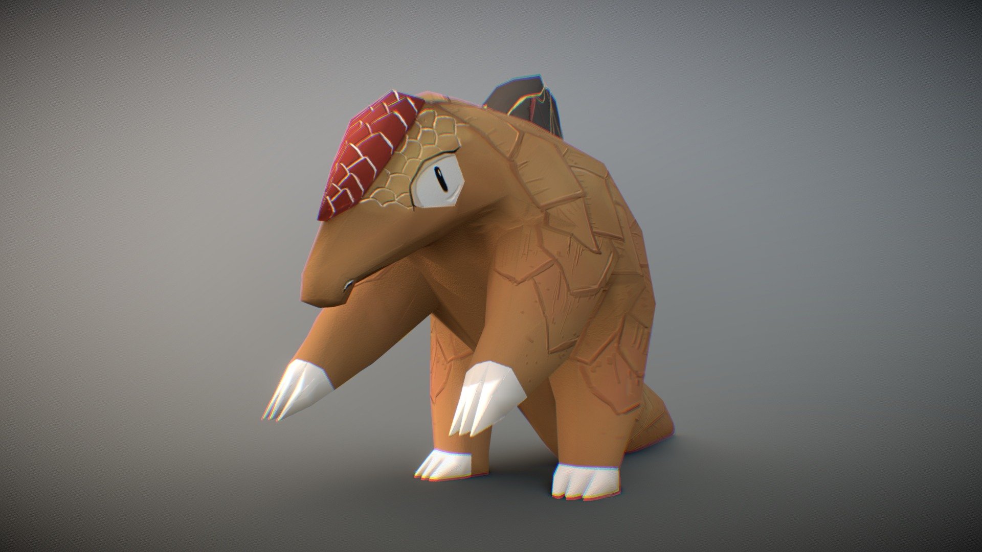 Stylized Pangolin - Download Free 3D model by stevendwisetya ...