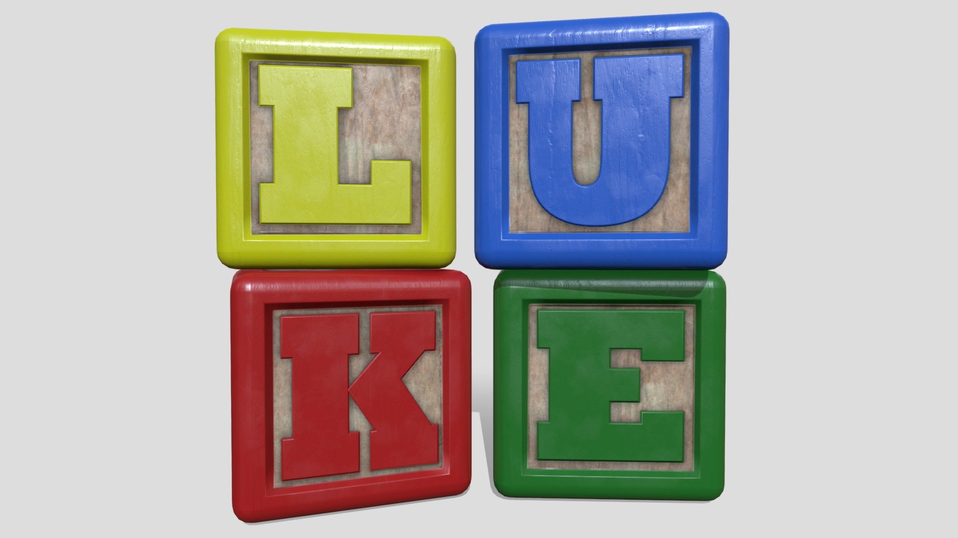 Old Fashioned Wooden Blocks - Download Free 3D model by CurlyFryWhy ...