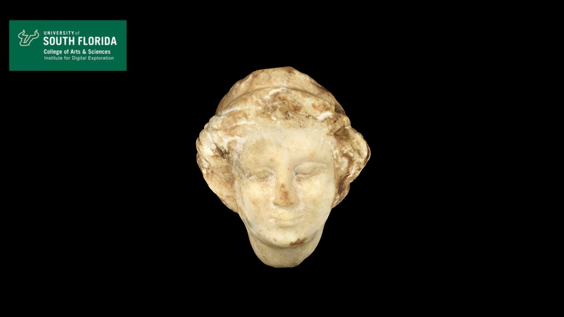 114. Head of Apollo (?) - 3D model by USF Institute for Digital ...