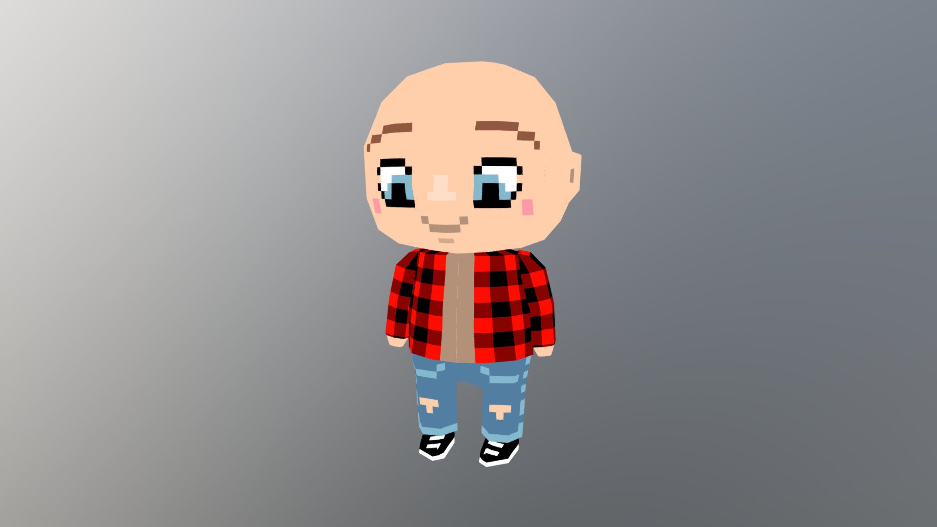 Chibi 2 - 3D model by alexschacher [8331c23] - Sketchfab