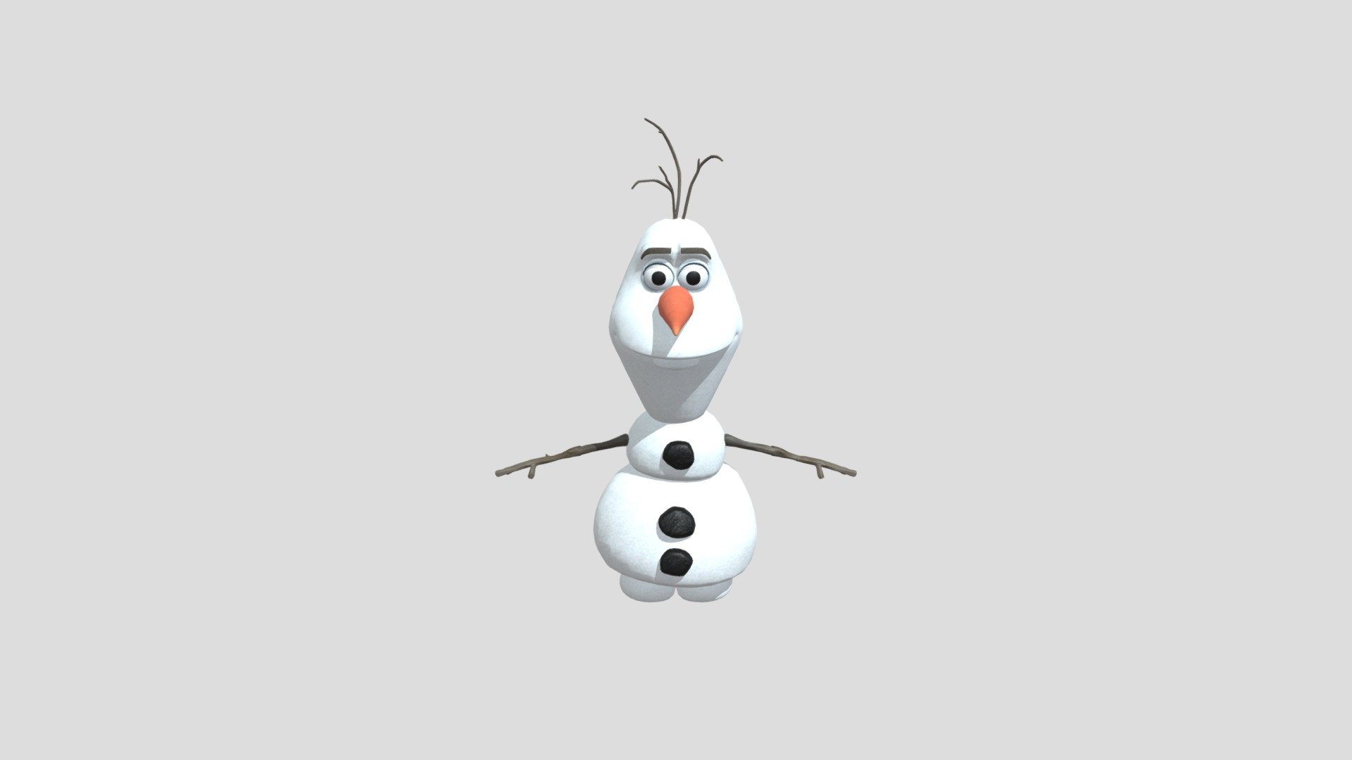 Olaf 3d Rigged - Download Free 3D model by rsn3d (@rsn3dofficial ...