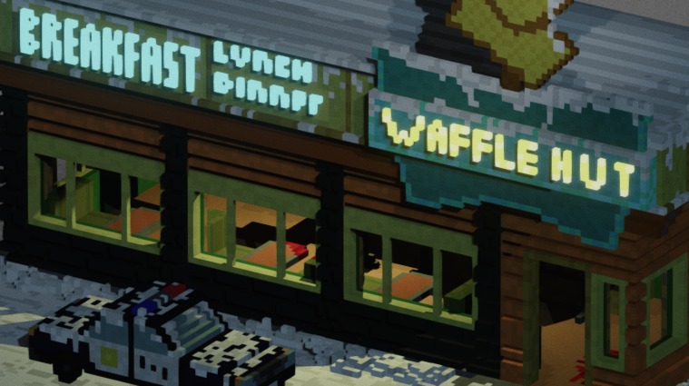 Waffle Hut - 3D model by Duneholy [8334345] - Sketchfab