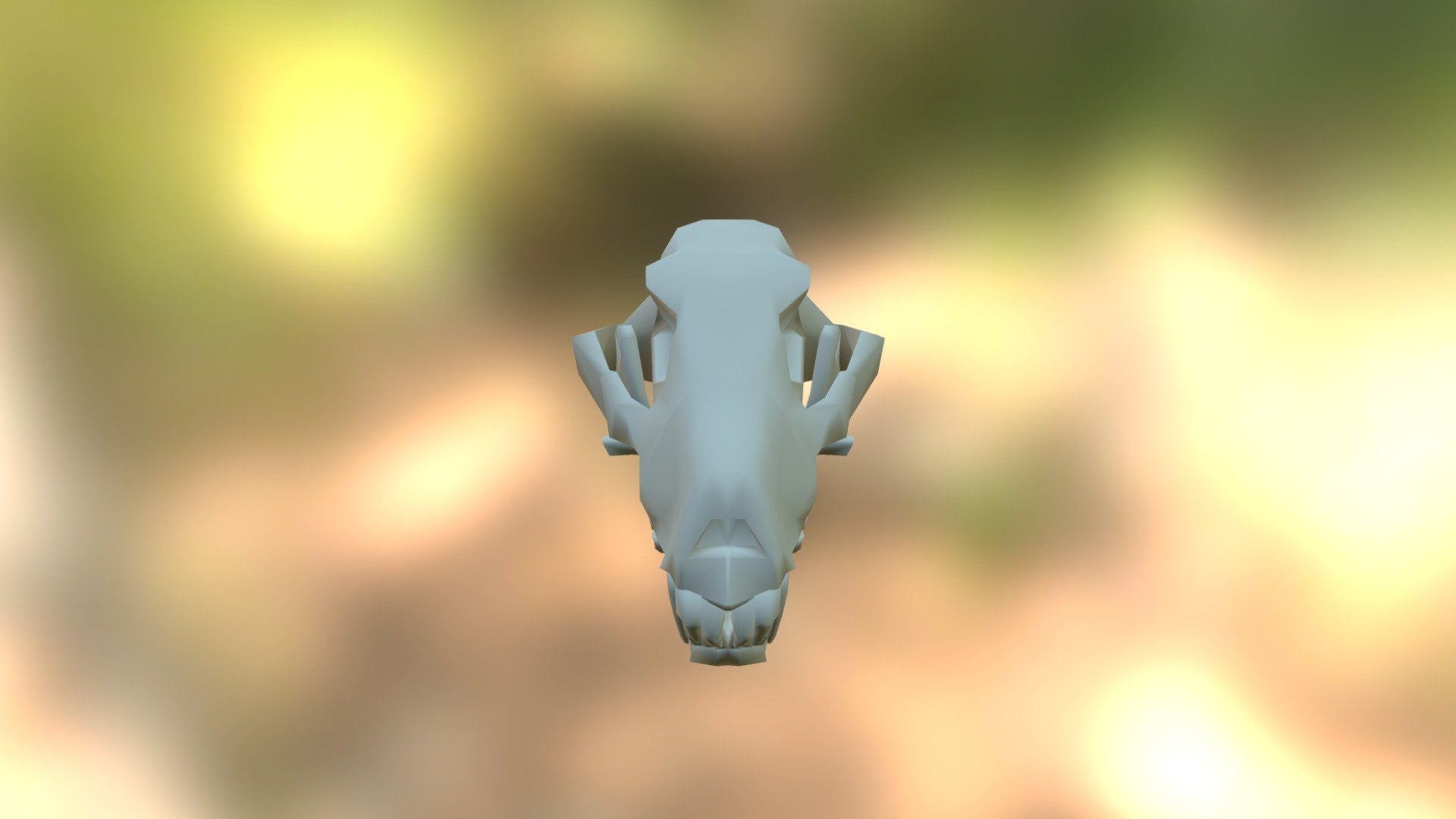 Wolf Skull - Download Free 3D model by illupo [8334563] - Sketchfab