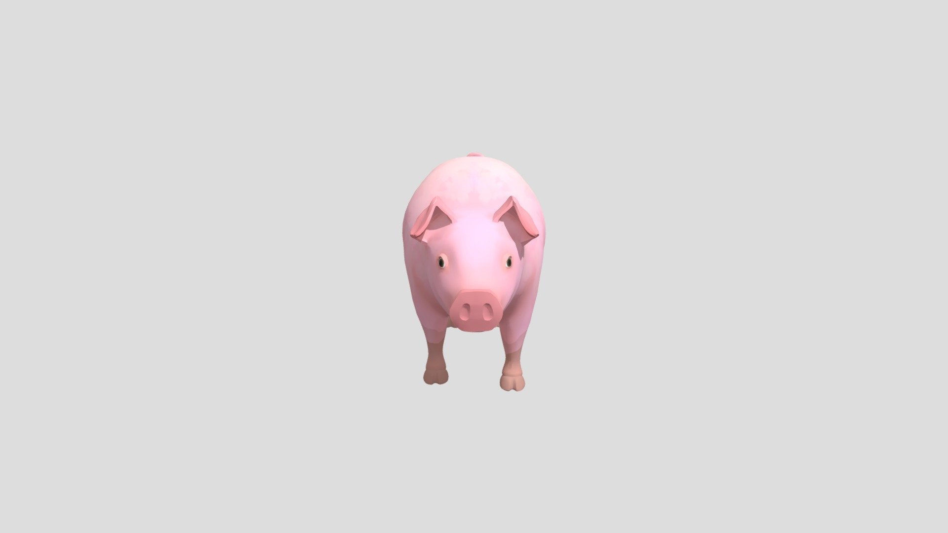 Pig - Download Free 3D model by Nicole Harris (@16nharris) [8335884 ...