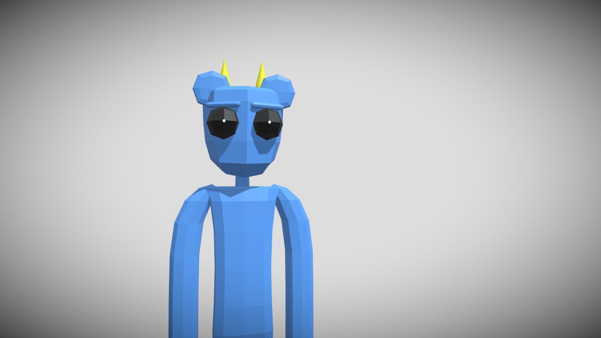 monster blue - Download Free 3D model by moster_700 [8335f31] - Sketchfab