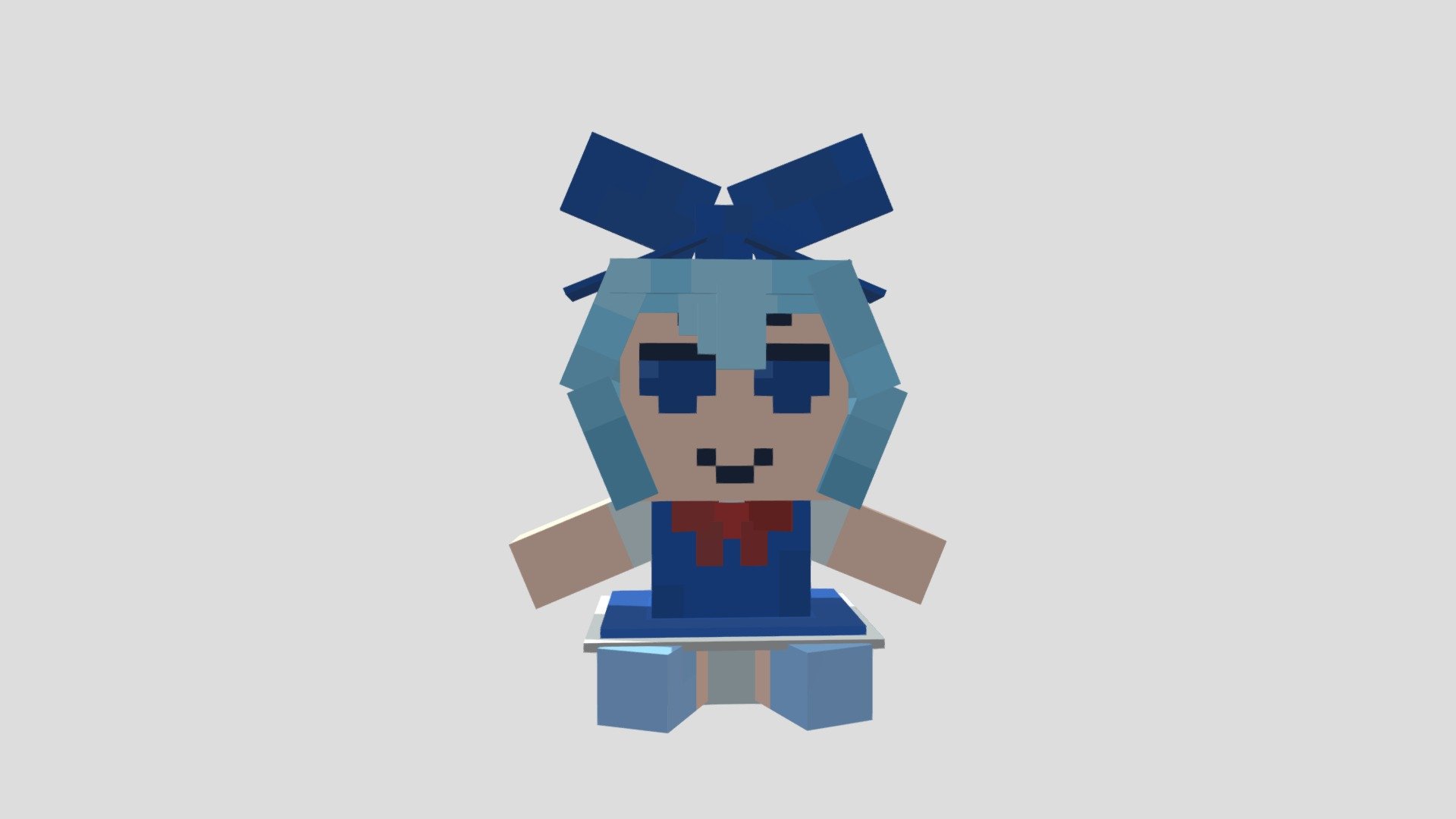Fumo Plush Doll Download Free 3d Model By Peasoup [8337ce5] Sketchfab
