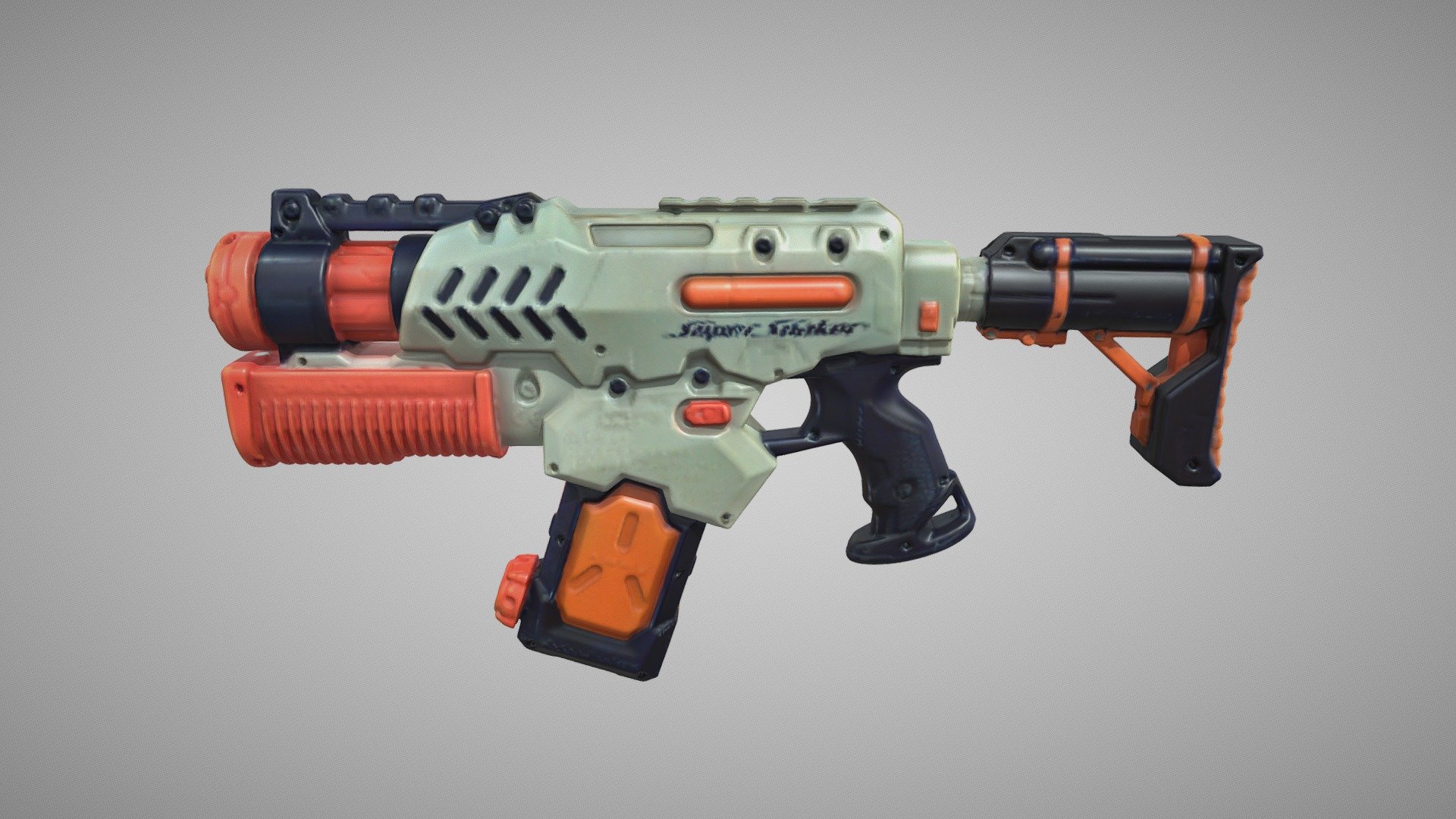 water gun - 3D model by haru10000 [833bc26] - Sketchfab