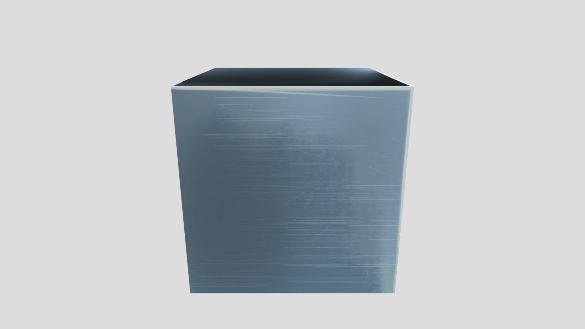 Cube_Metal - 3D model by Daniel Pelegrin (@DanielPelegrin) [833c4f9 ...
