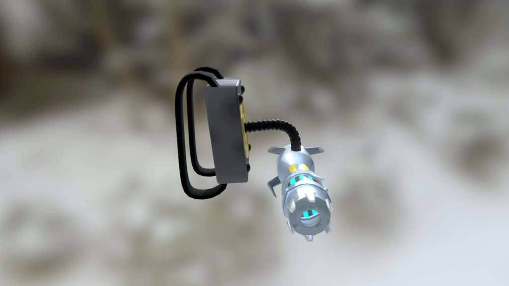 Laser Gun - Download Free 3D model by mpuigdemont [833c5cd] - Sketchfab