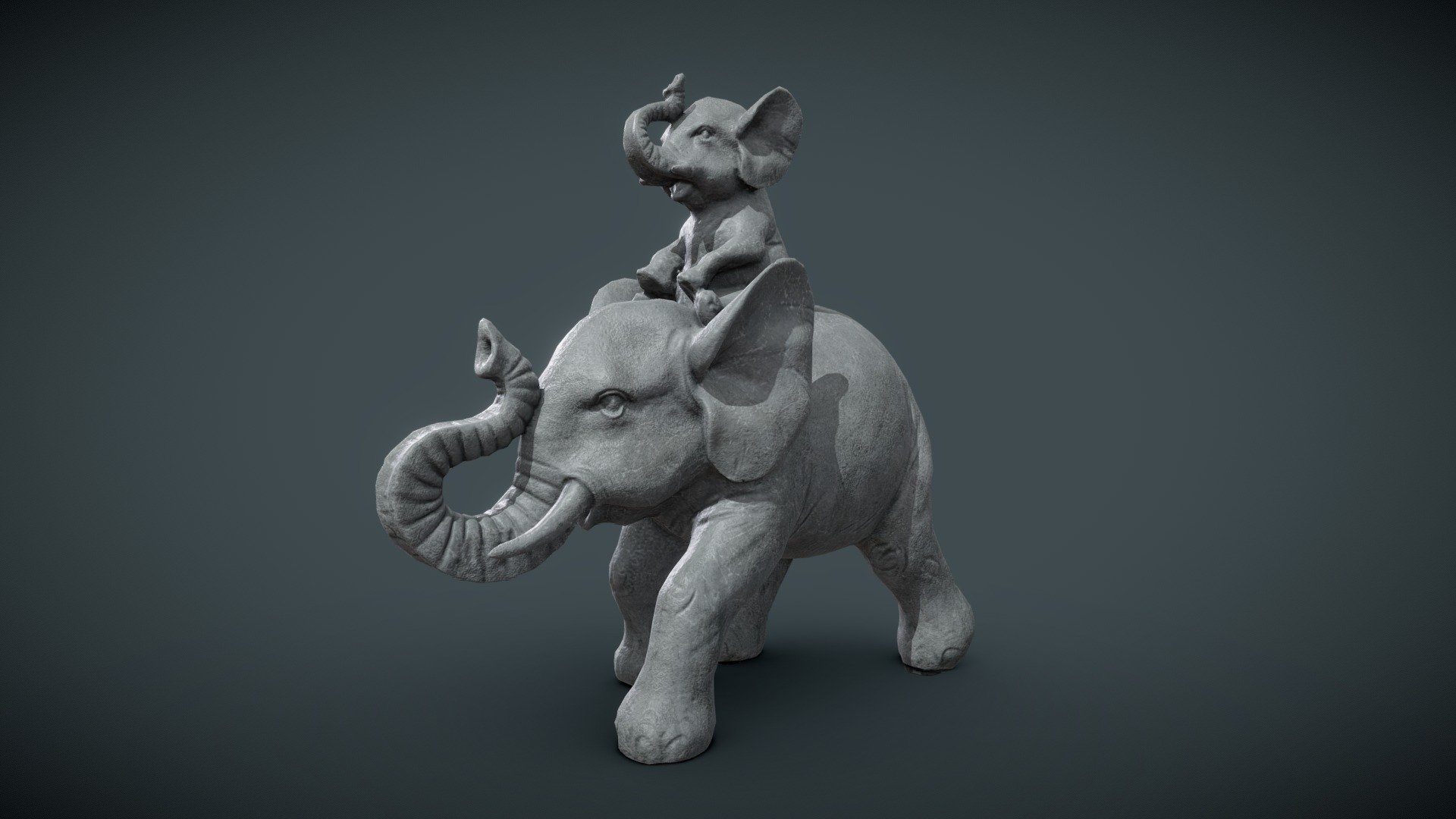 Elephants, processed - Download Free 3D model by Fabi_G (@plasmaernst ...