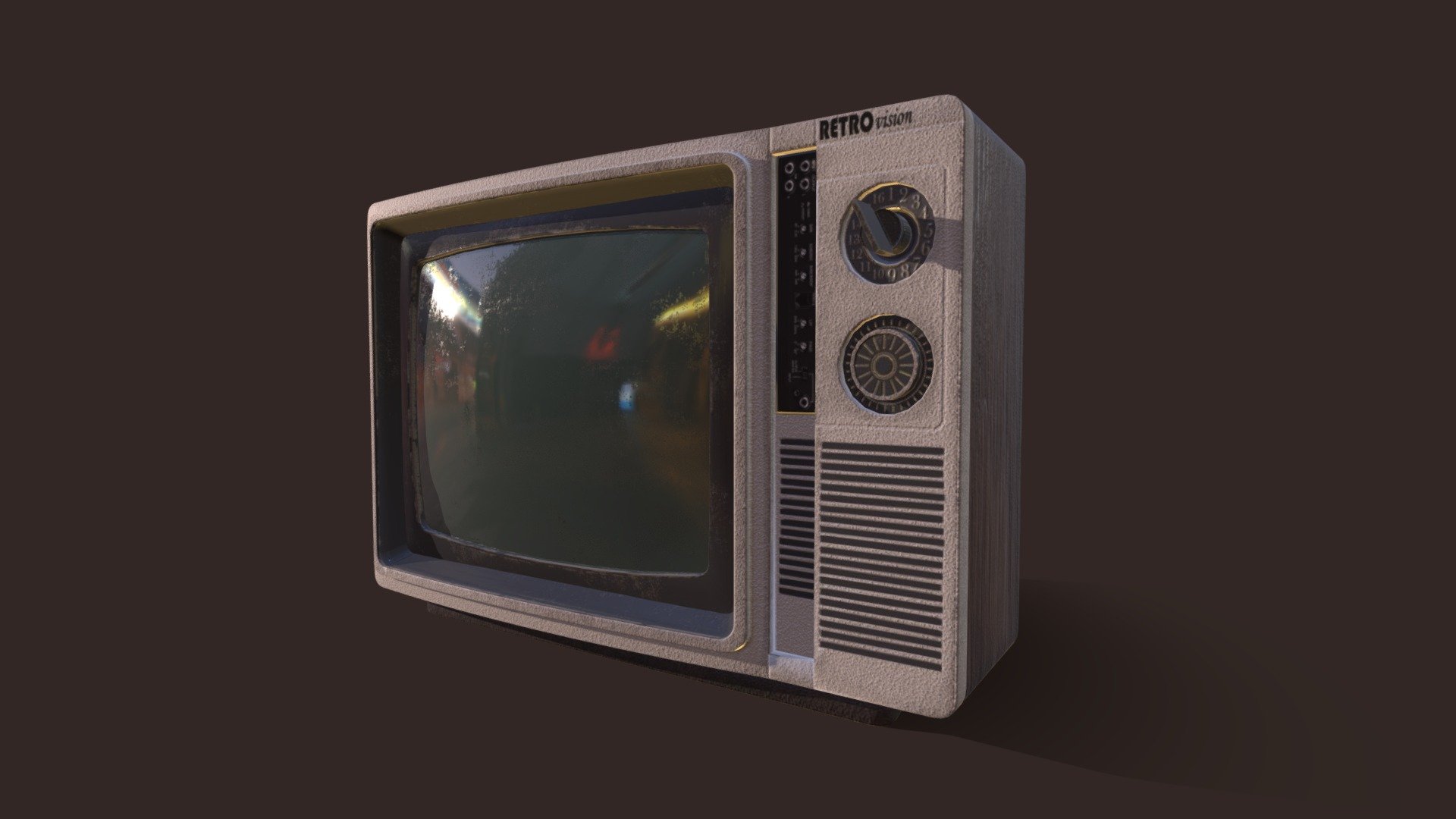 Old TV - Download Free 3D model by pibanezl (@hypermegadev) [833d046 ...