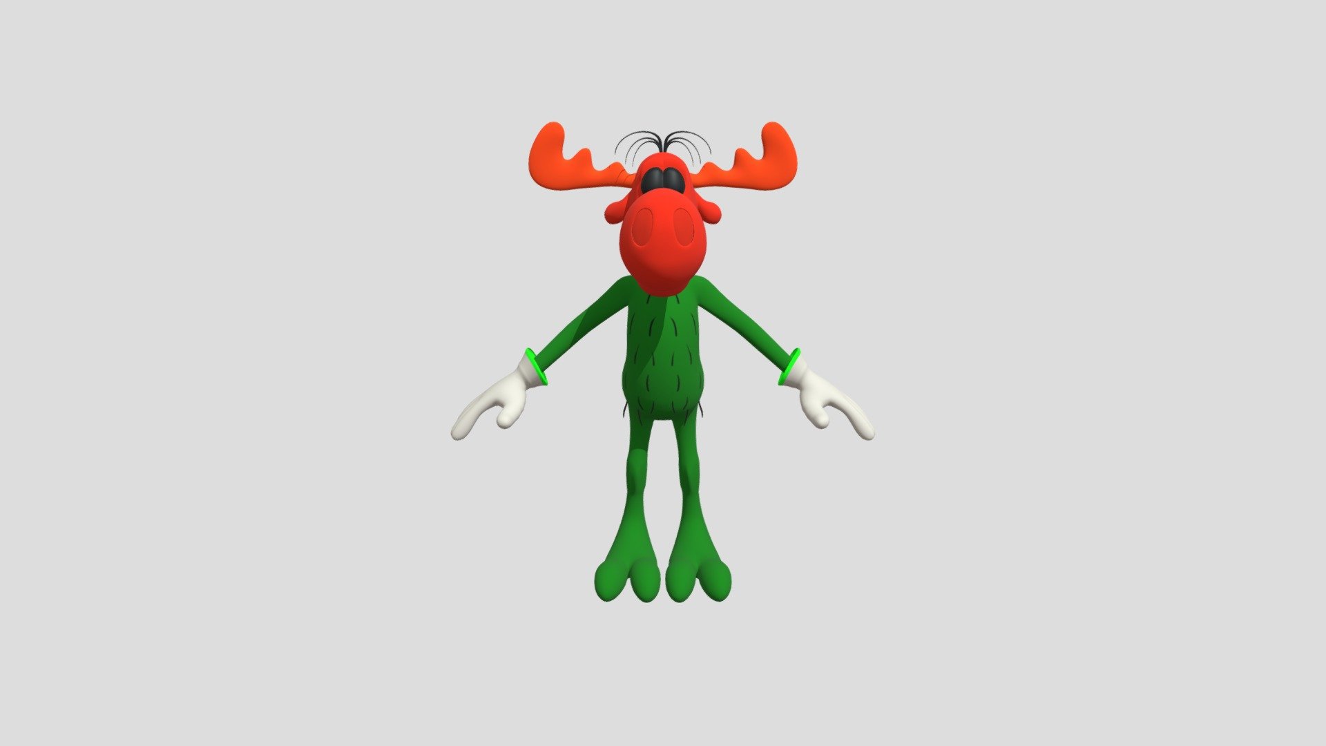 Bullwinkle - Download Free 3D model by MODEZS1 [833d977] - Sketchfab