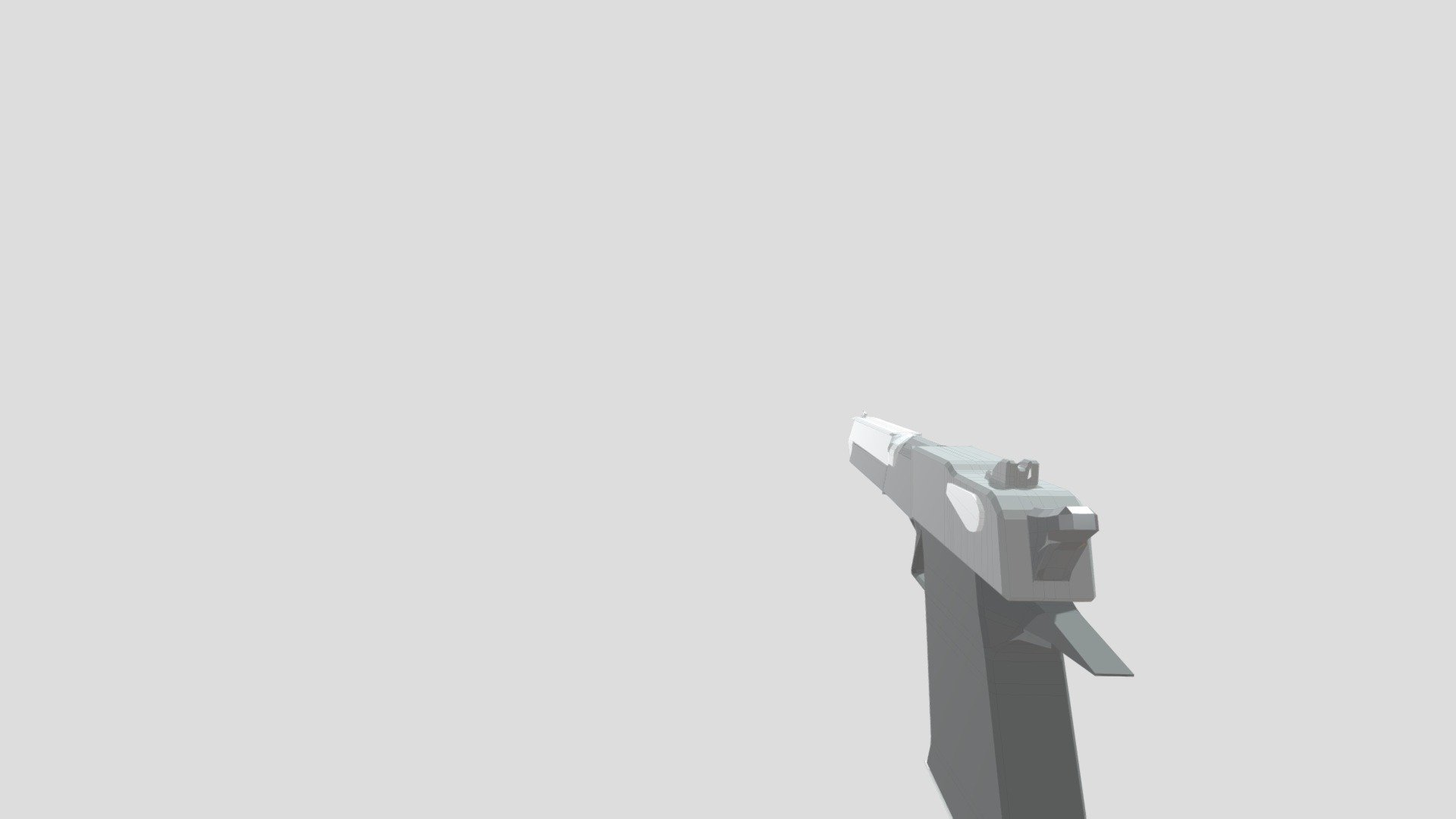 Deagle/Desert Eagle 3D Model - Download Free 3D model by folds [833dfa5 ...