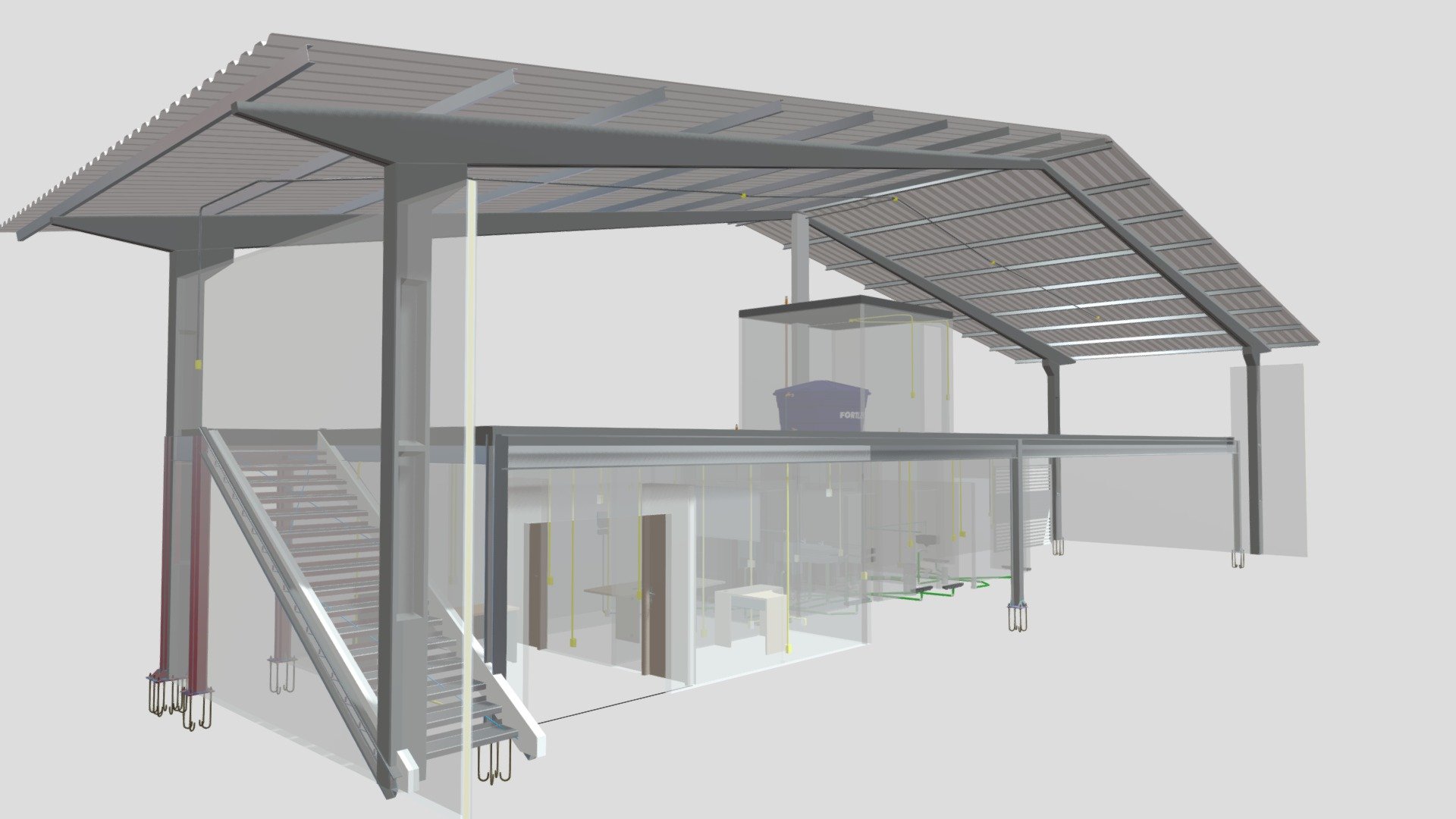 HST GALPAO VALERIO - 3D model by CM PROJETOS DE ENGENHARIA ...
