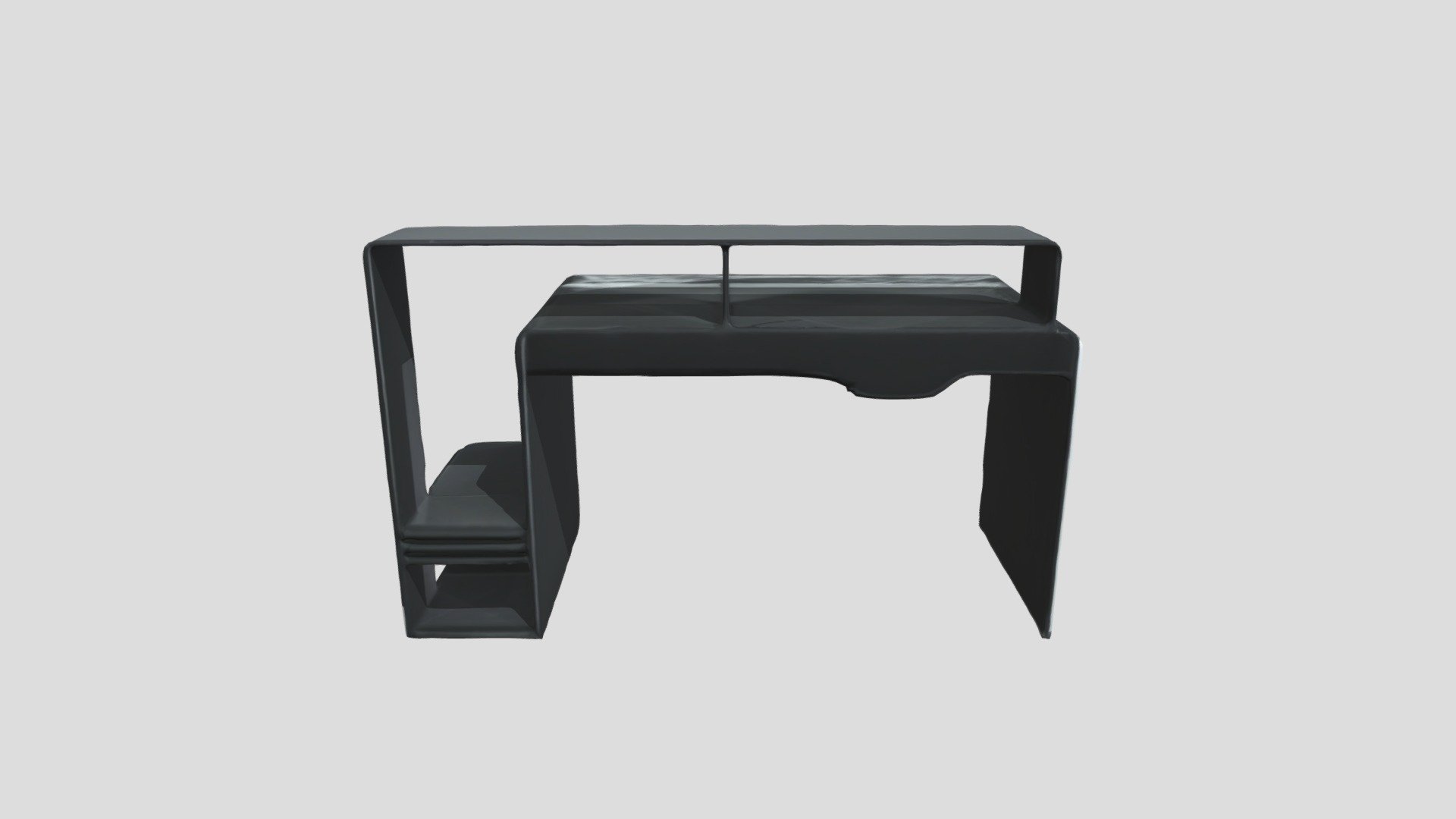Gaming Desk XT Racer - 3D model by anasthelimits50910 [833fdbb] - Sketchfab