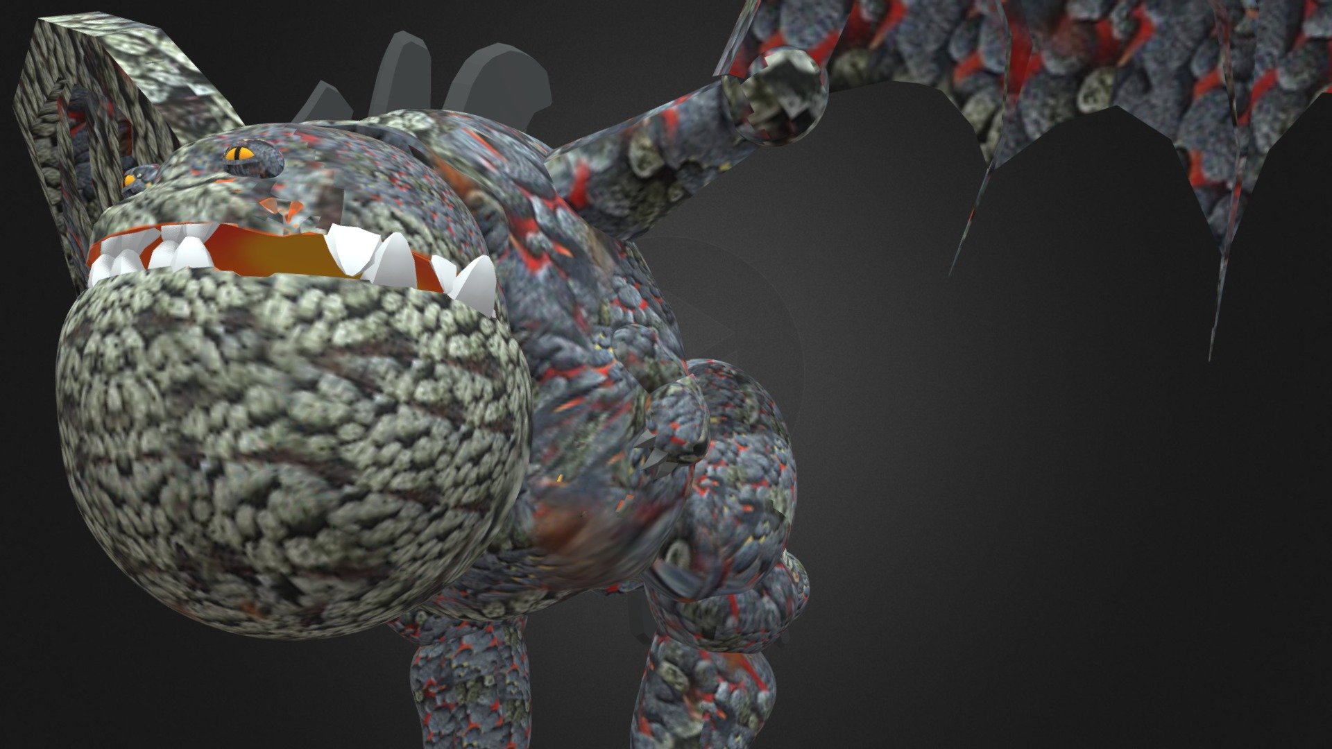 (RIGGED!!!)Eruptodon(free 3d model) - Download Free 3D model by shamus ...