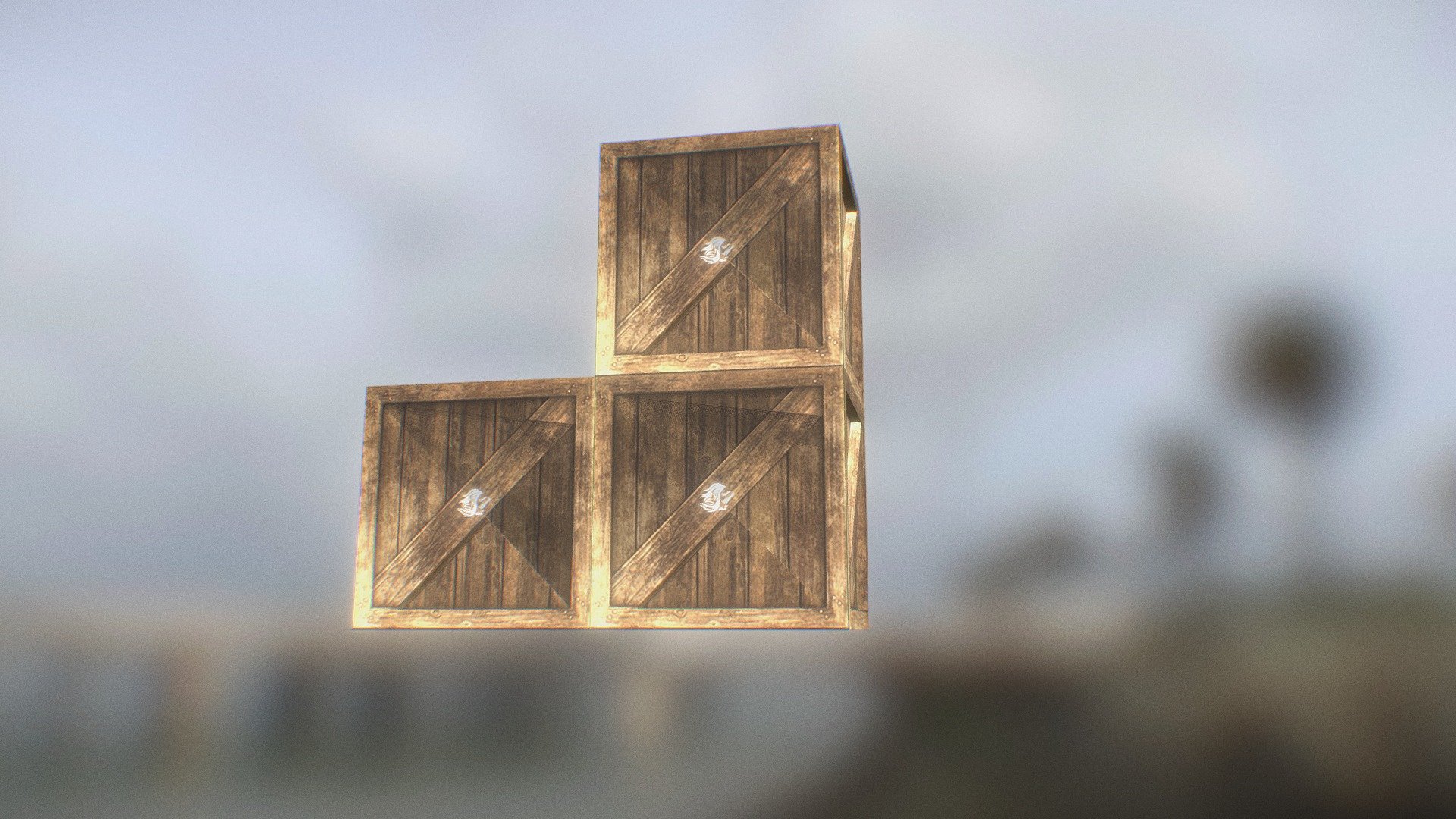 3D Box Textured Model - Download Free 3D model by MatthewLDE [834049a ...