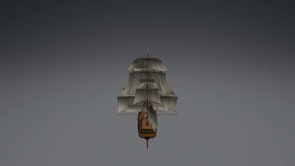 HMS Victory - 3D model by killbix [834074e] - Sketchfab