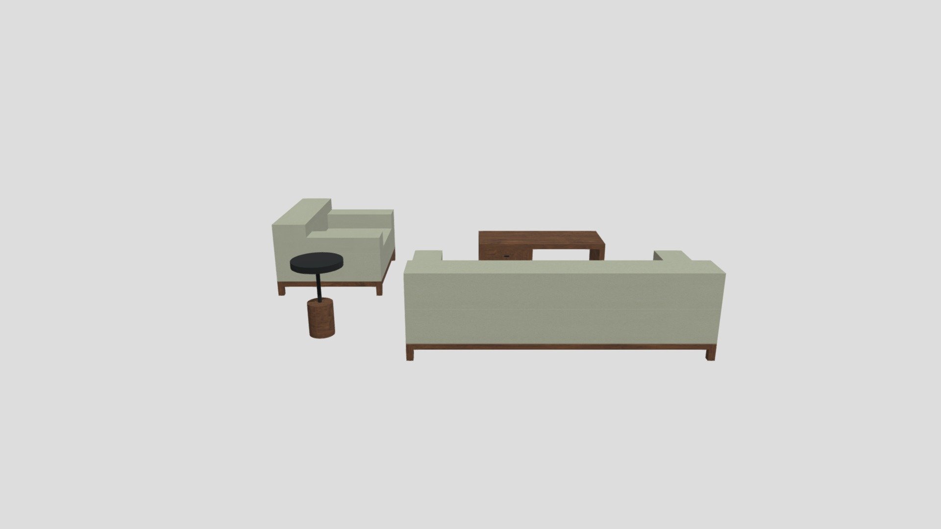 Low-Poly Livingroom - 3D model by A111221080 [8341cba] - Sketchfab