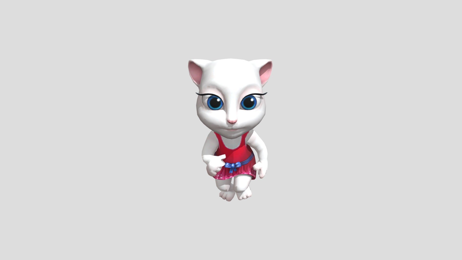 Angela running - Download Free 3D model by sipna_deshmukh [834215e ...