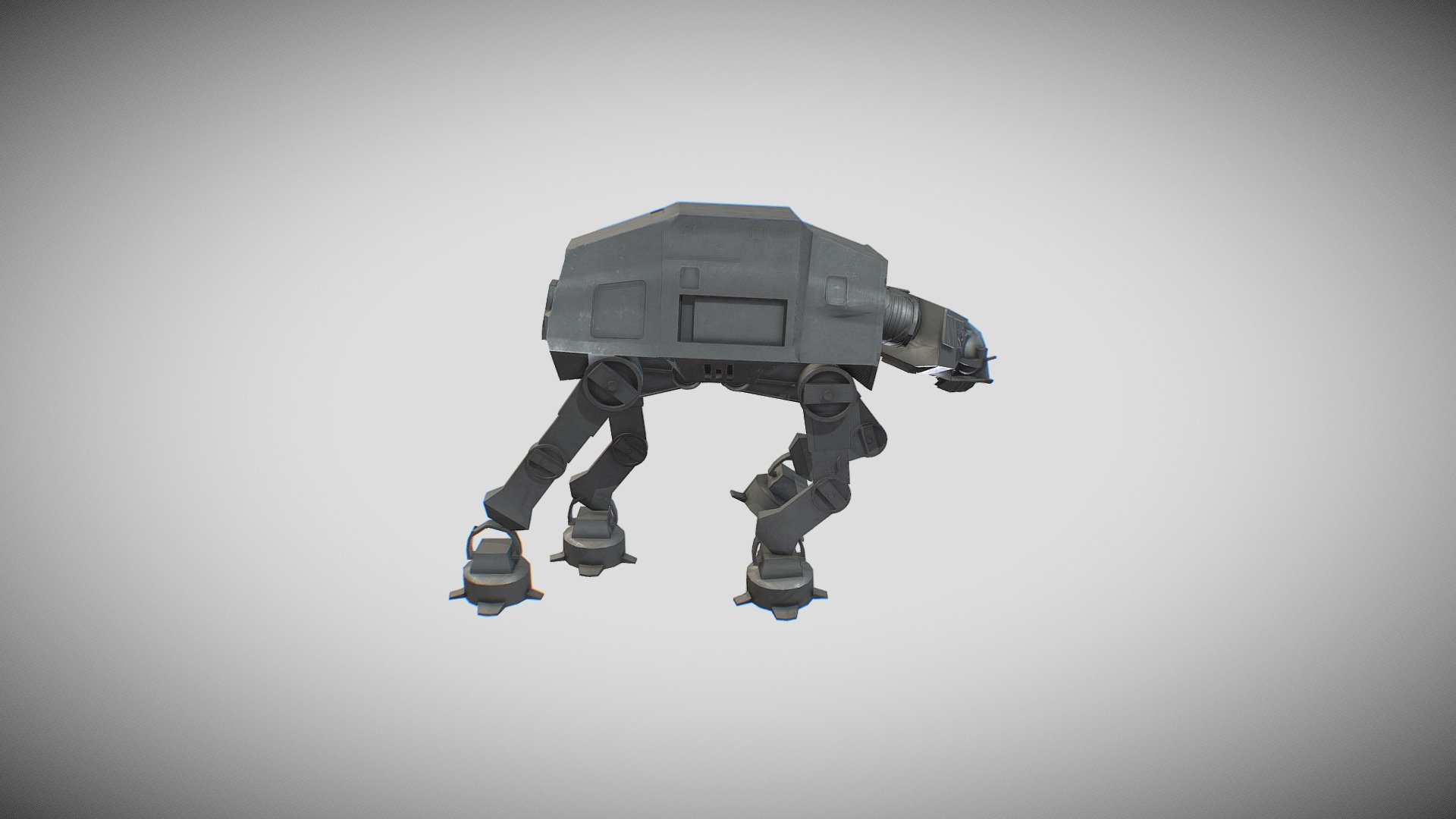 AT-AT walker - Download Free 3D model by Jackormsbee5 [8342d79] - Sketchfab