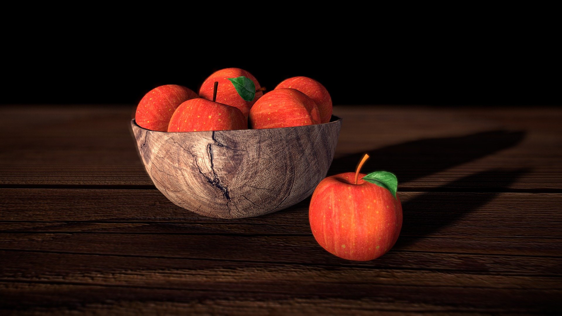 Apple Bowl - Buy Royalty Free 3D model by mskullkid [8343754 ...