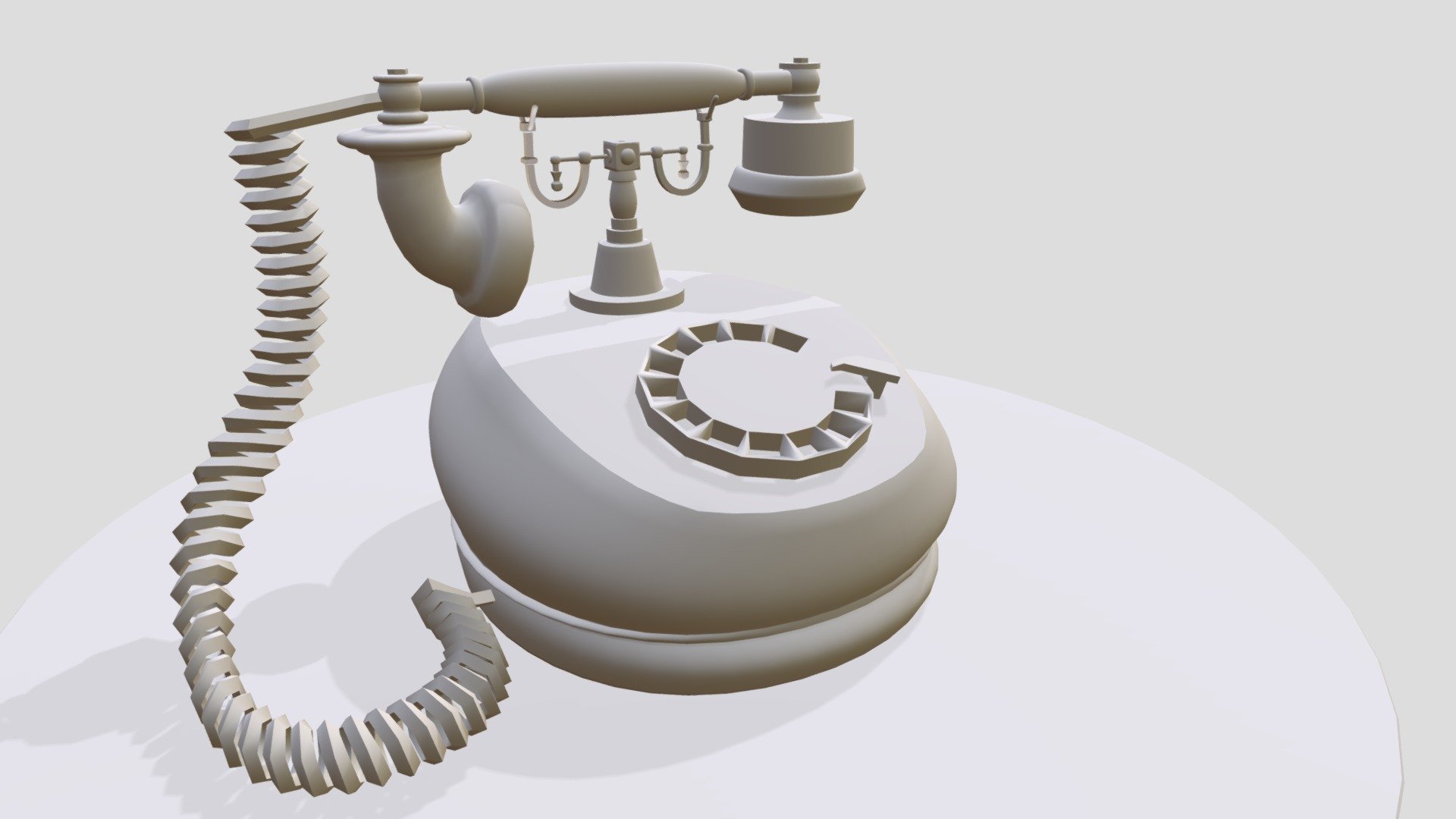 Rotary Phone - Download Free 3D model by bri (@brikaybee) [8344a44 ...