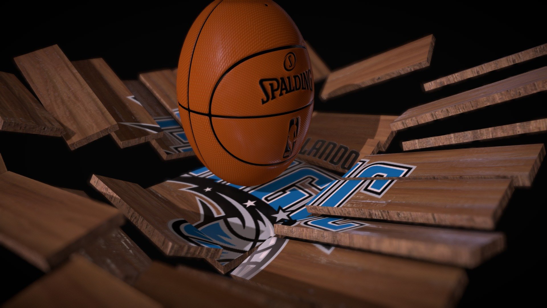 NBA Basketball - 3D model by Lanza Hanse (@errolhanse) [8344ab5 ...