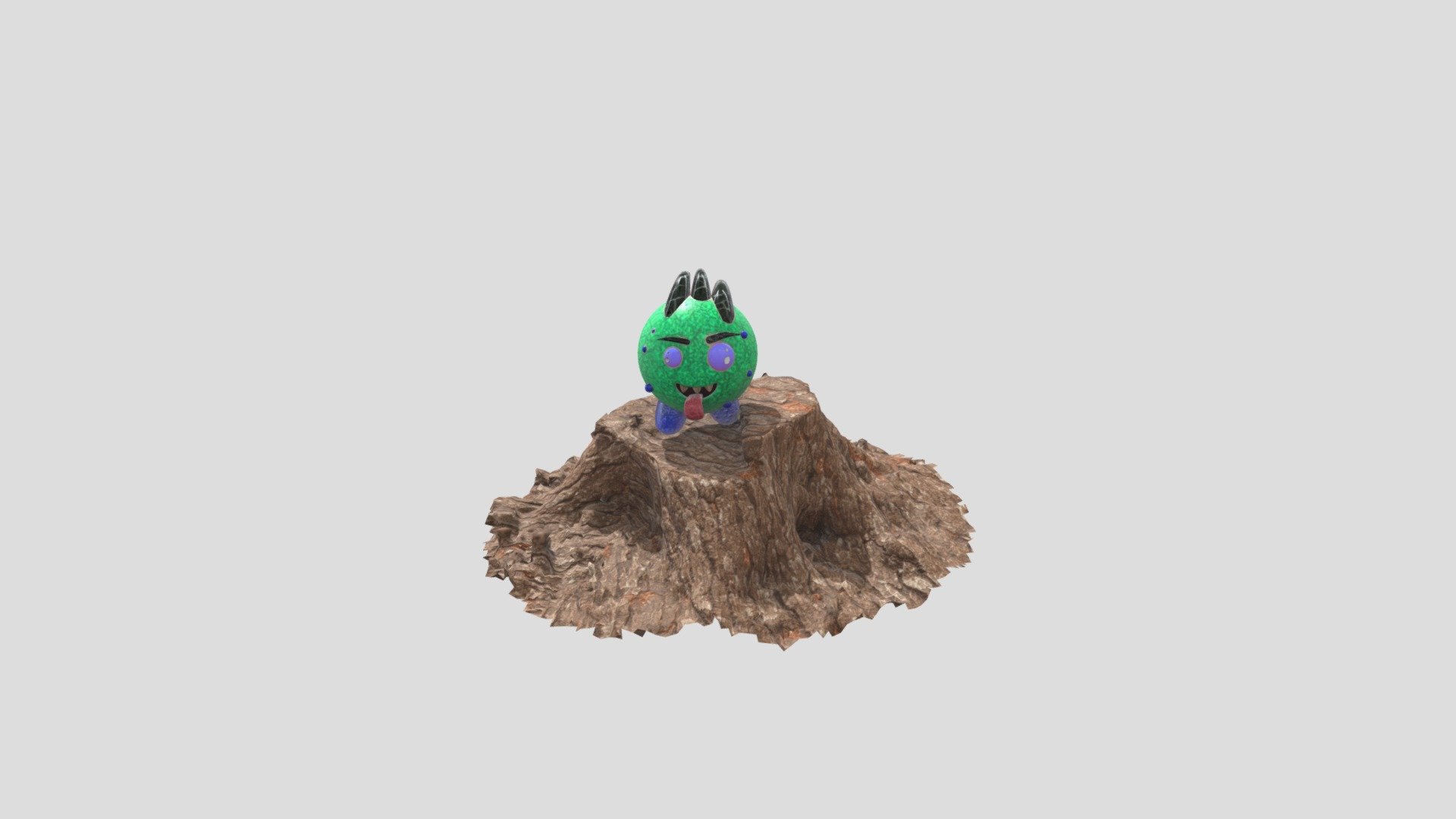 Gum Monster - 3D model by santiago.rojas (@santyromo5) [83452e7 ...