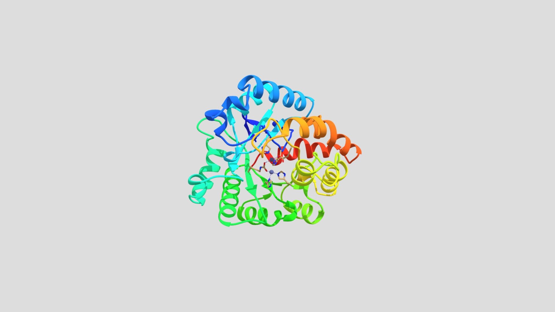 protein - 3D model by raghu16hari [8347572] - Sketchfab