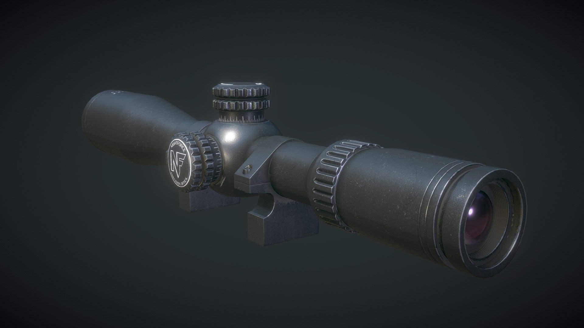 Night-Force Scope - Download Free 3D model by Steven Janes (@Ebethrone ...