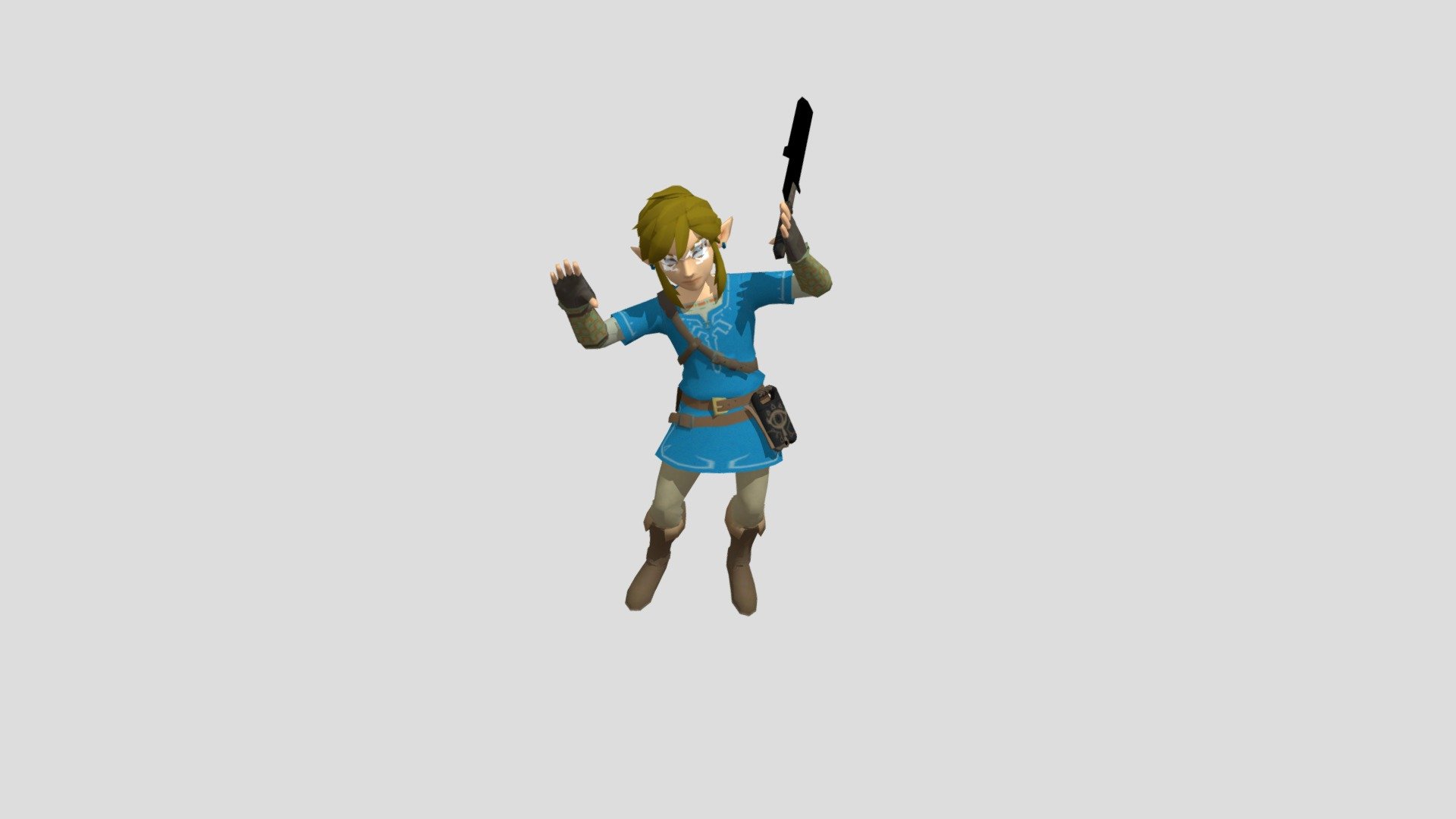 Link - Chicken Dance - Download Free 3D model by paperlol [8349010 ...