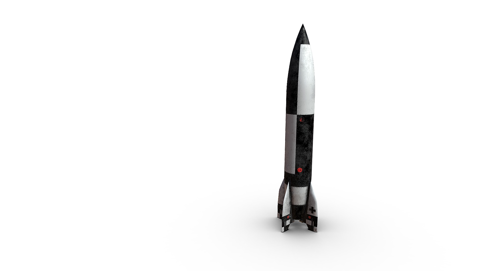 V-2 rocket - Buy Royalty Free 3D model by SebastianSosnowski [834b4e9 ...