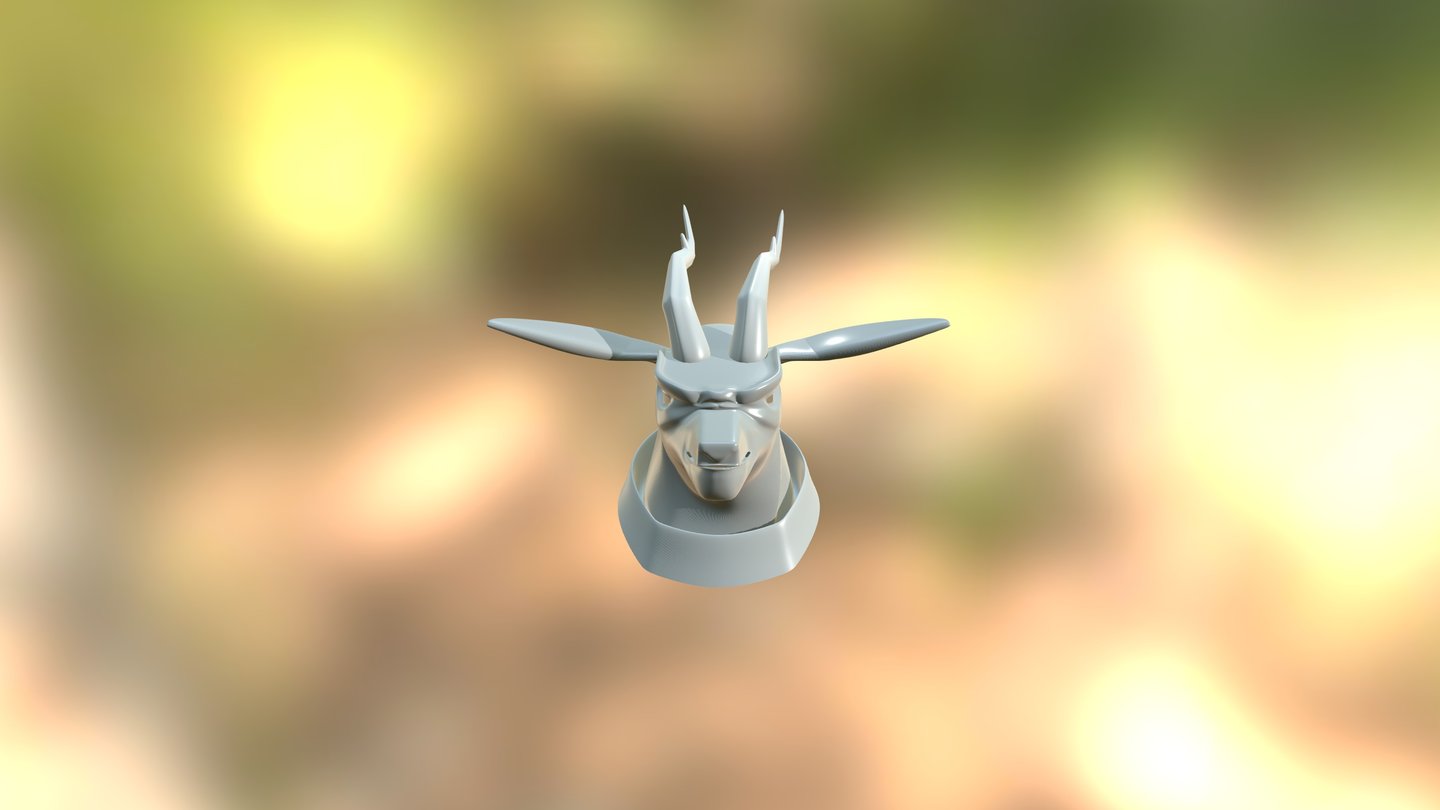 Deer Knight - 3D model by entrobe [834b9ab] - Sketchfab