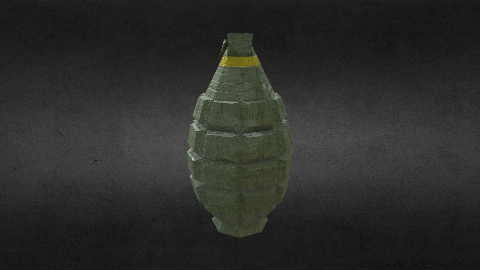 Hand Grenade Final - 3D model by ConnorReber [834cb39] - Sketchfab