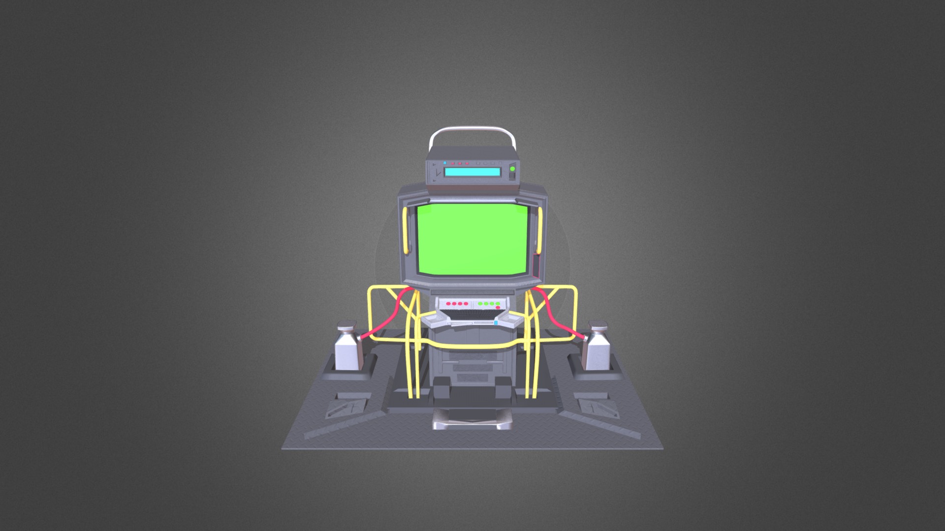 Industrial Computer - 3D model by Dav1d- [834e350] - Sketchfab