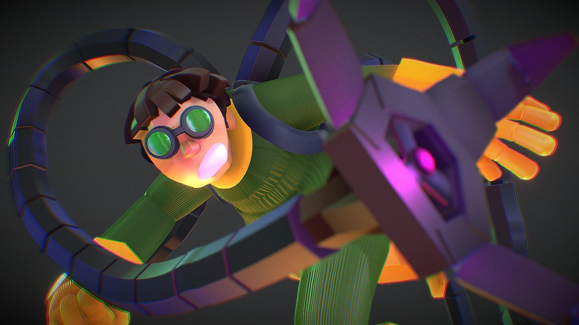 Doc-ock_Final - 3D model by Federico.Moreno.Breser [834ef7a] - Sketchfab