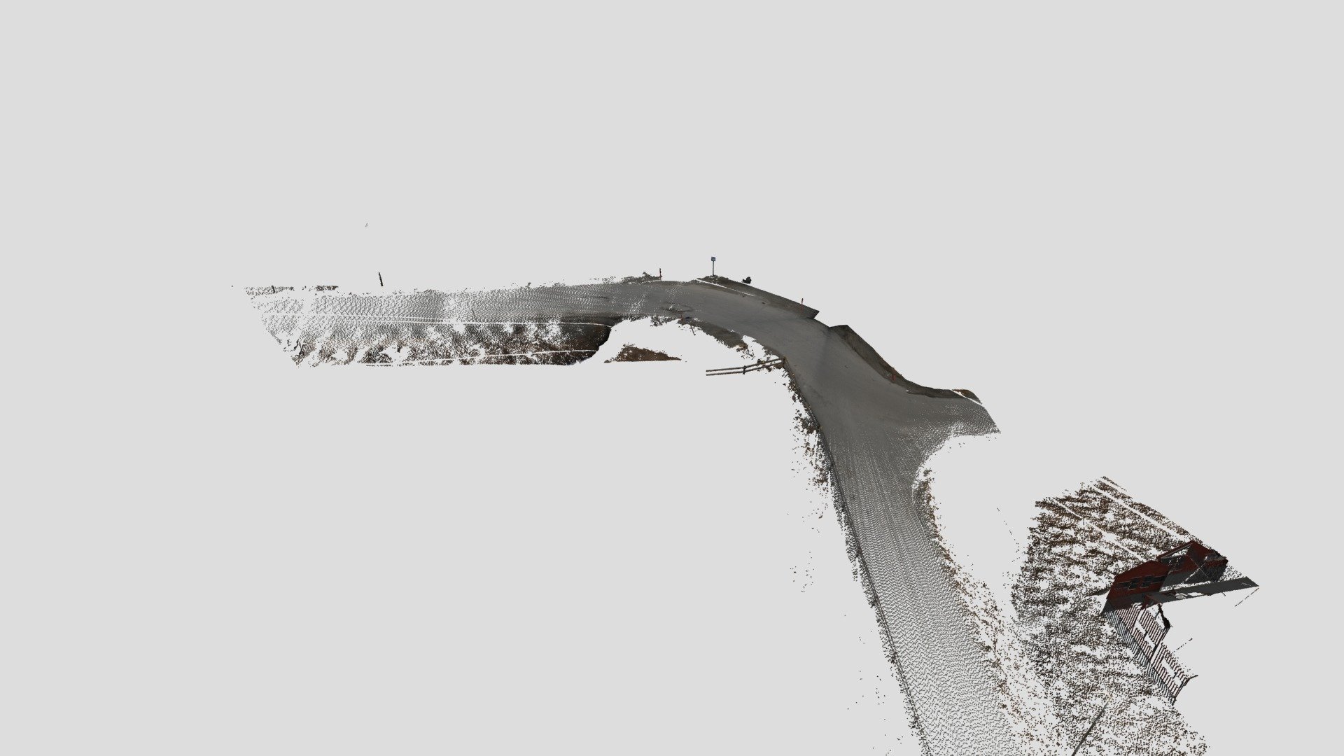 UNIS road Corner - 3D model by Svalbard06 [834f491] - Sketchfab