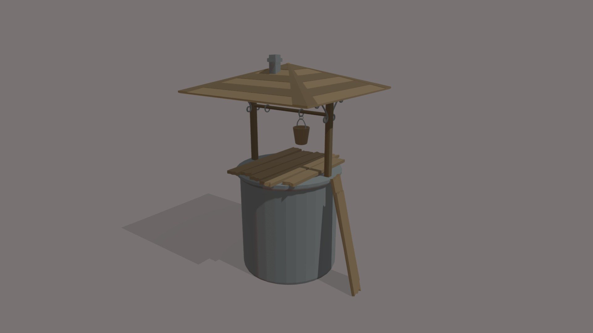 Water well - low poly - Download Free 3D model by dontrok1 [835158d ...