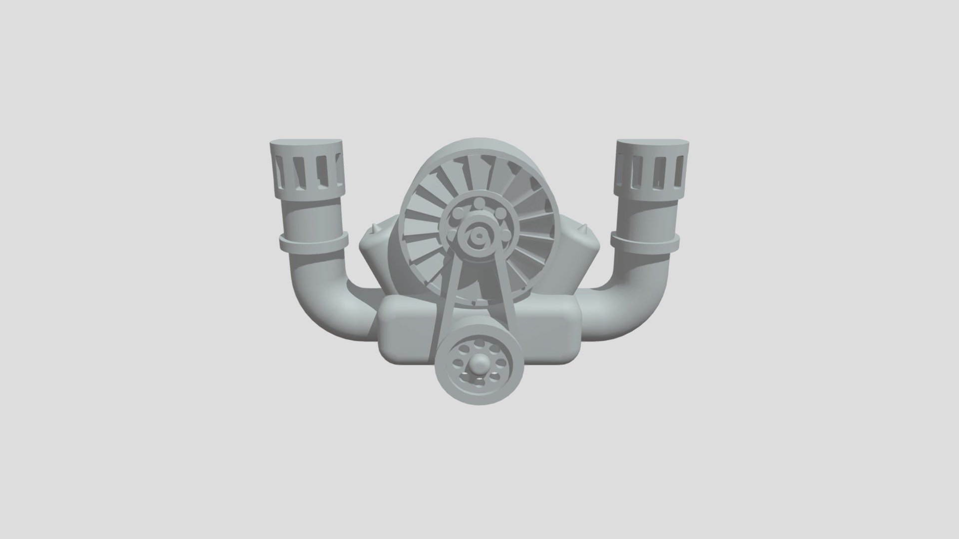 VW Beetle Engine - Download Free 3D model by carmelacaballero [8352a7b ...